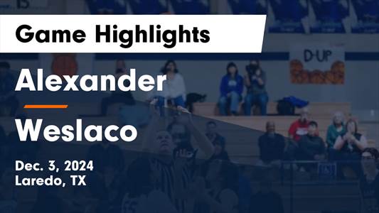 Basketball Game Preview: Alexander Bulldogs vs. Del Rio Rams