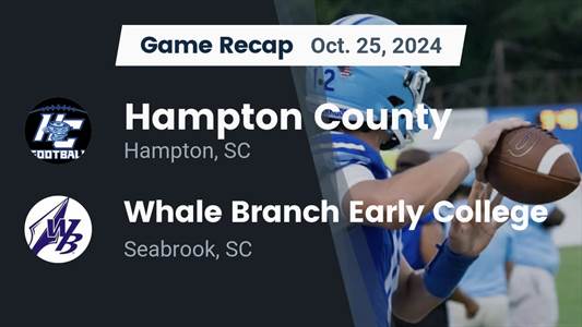Football Recap: Whale Branch Comes Up Short Despite Jermon Bowers ...