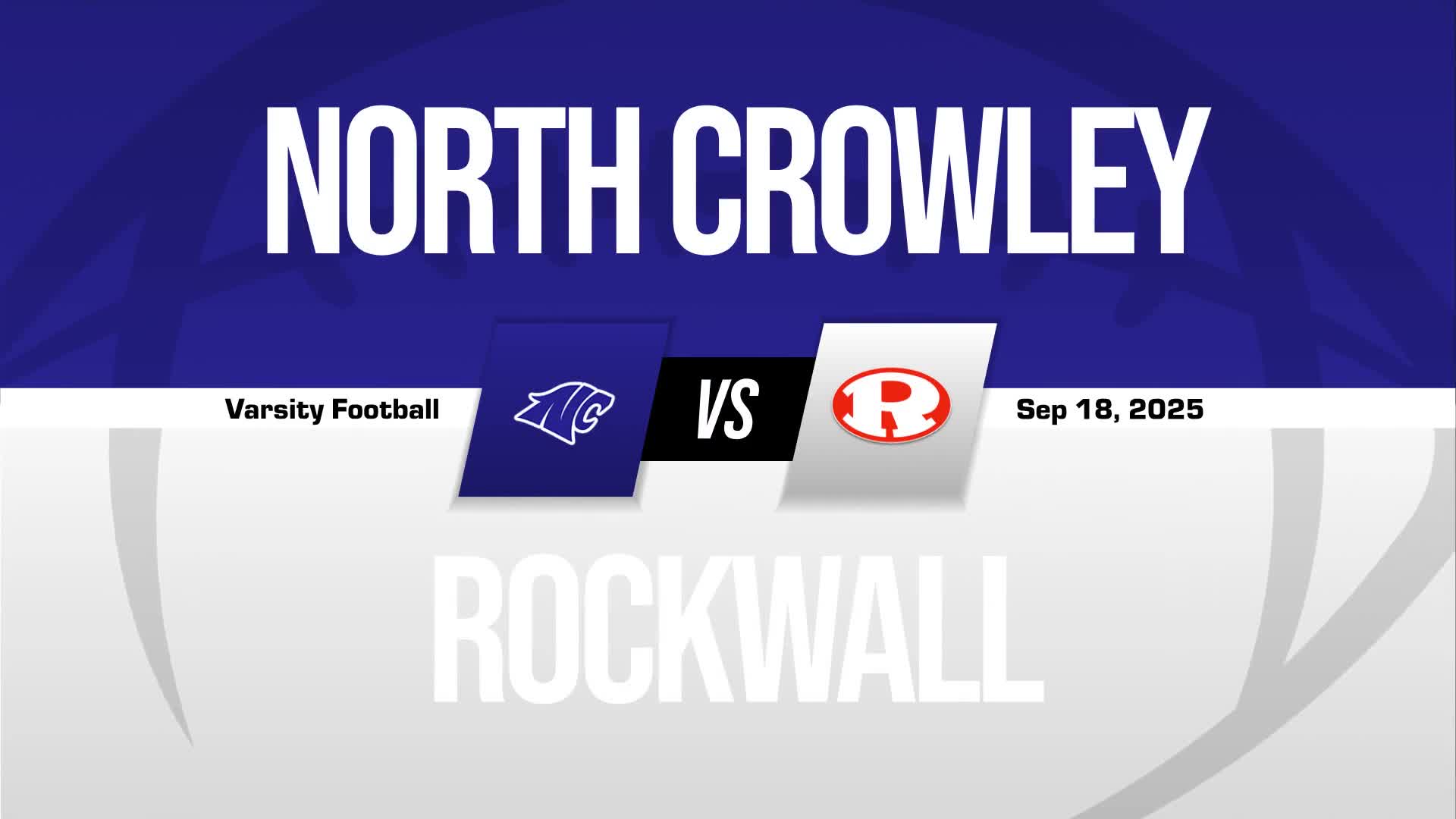 Football Recap: North Crowley's Undefeated Season over After Four Games ...