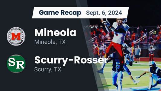 Football Recap: Mineola Snaps Three-Game Streak of Wins on the Road