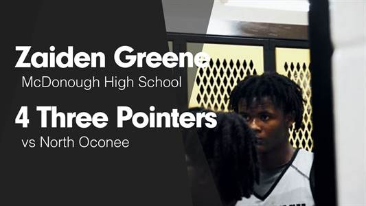 Zaiden Greene Game Report: vs Ola