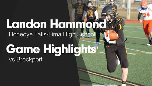 Landon Hammond Game Report