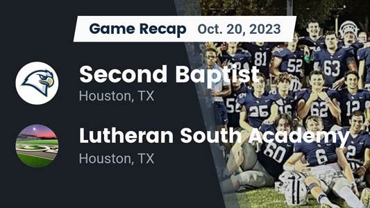 Football Game Recap: Lutheran South Academy Pioneers vs. Second Baptist ...