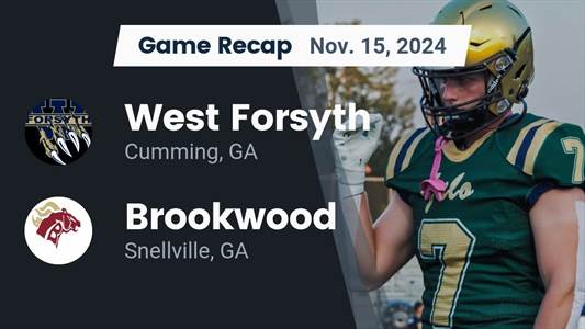 Football Recap: West Forsyth Triumphant Thanks to a Strong Effort from ...