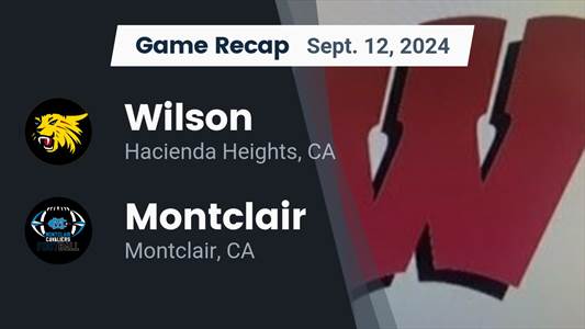 Football Recap: Wilson Piles Up the Points Against Montclair