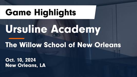 Volleyball Game Preview: Willow Lions vs. Kenner Discovery Health ...