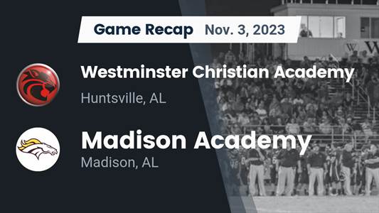 Football Game Recap: Hokes Bluff Eagles vs. Madison Academy Mustangs
