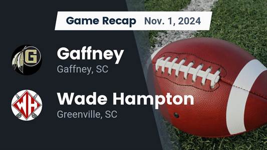 Football Recap: Gaffney Finds Playoff Glory Versus Riverside
