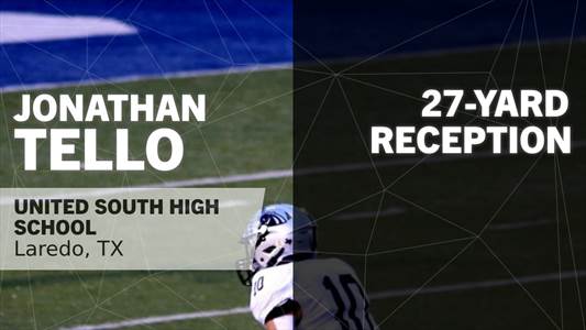 Jonathan Tello Game Report: vs Eagle Pass