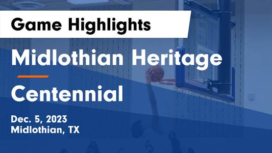 Basketball Game Preview: Midlothian Heritage Jaguars vs. Mansfield ...