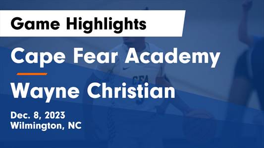Basketball Game Preview: Cape Fear Academy Hurricanes vs. Harrells Christian Academy Crusaders