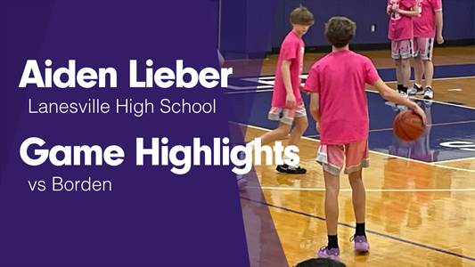Aiden Lieber Game Report: @ Shawe Memorial