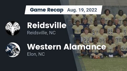 Football Game Preview: Reidsville Rams vs. T.W. Andrews Red Raiders