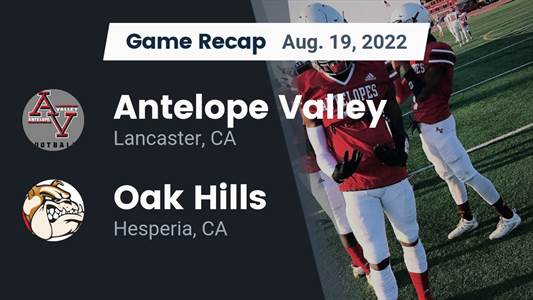 Football Game Preview: Knight Hawks vs. Antelope Valley Antelopes