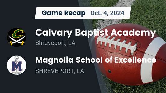 Football Game Preview: Calvary Baptist Academy Cavaliers vs. Homer Pelicans