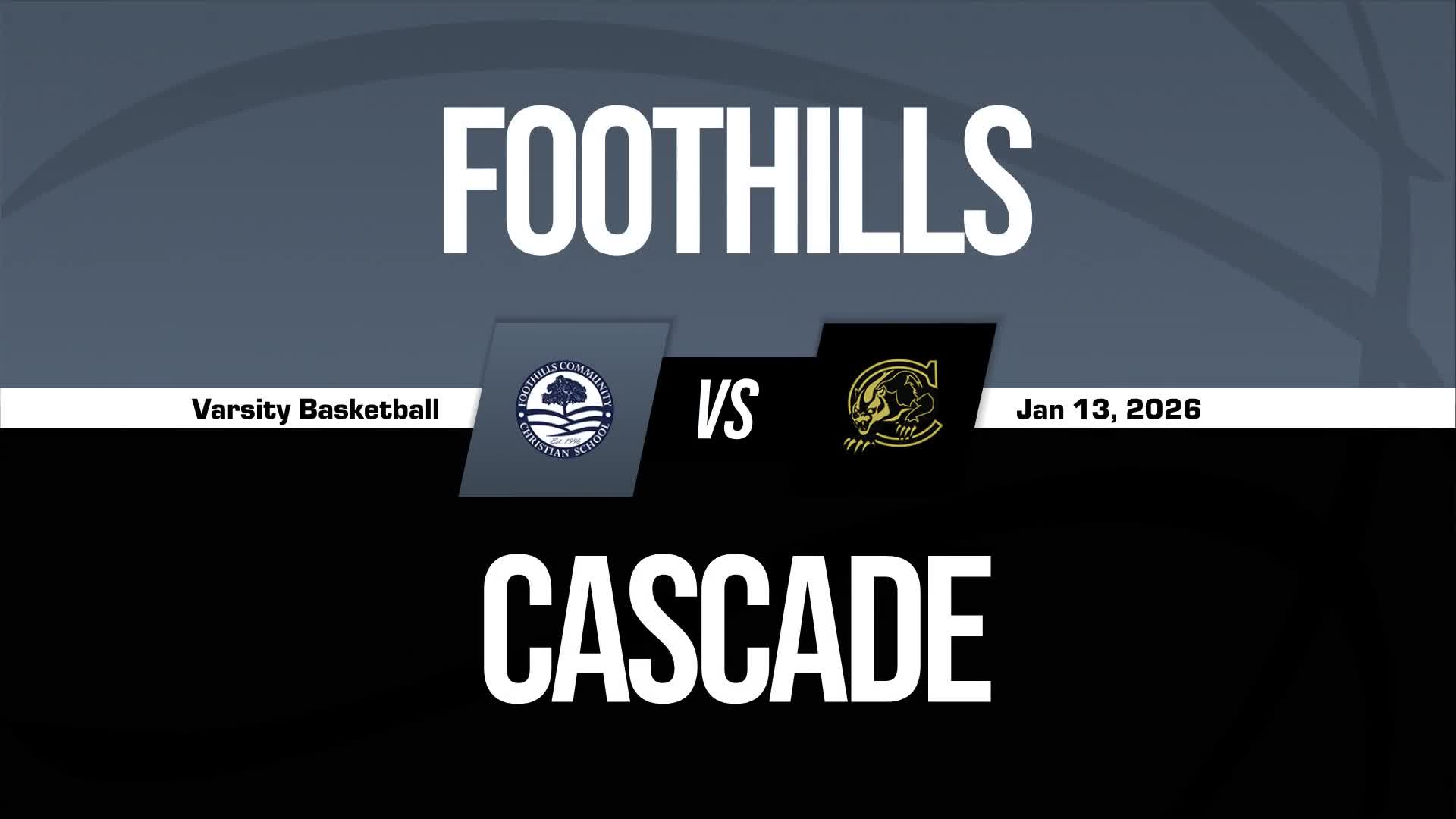 Basketball Game Preview: Foothills Community Christian Falcons vs ...