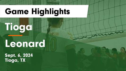 Volleyball Recap: Leonard Triumphant Thanks to a Strong Effort from Ava ...