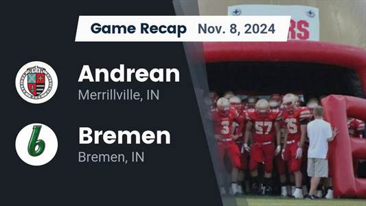 Football Recap: Make It Six in a Row for Andrean