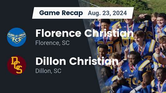 Football Recap: Dillon Christian Skates Past Carolina Academy with Ease