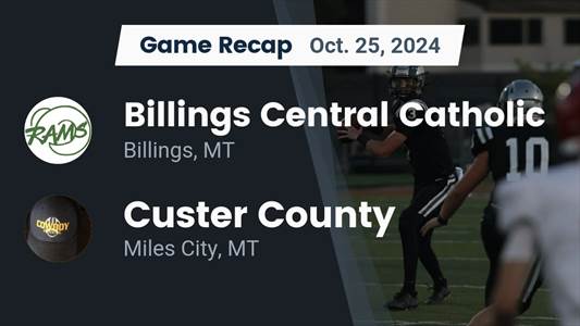 Football Game Preview: Billings Central Catholic Rams vs. Laurel ...