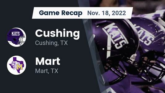 Football Game Preview: Cushing Bearkats vs. Tenaha Tigers