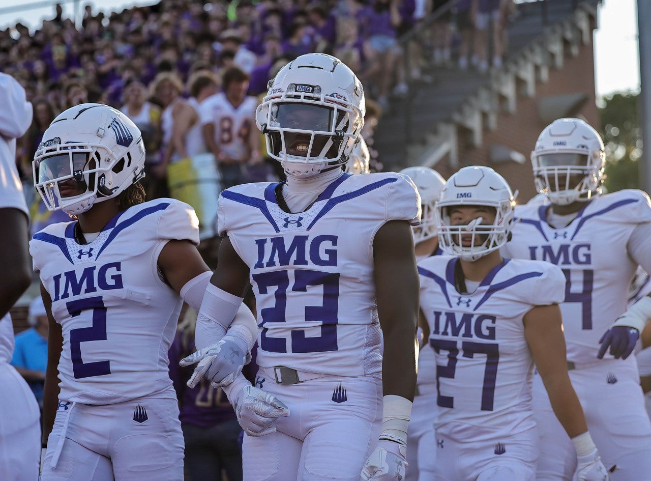 High school football: No. 4 IMG Academy vs. Thompson canceled due to ...