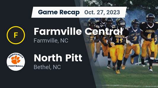 Football Game Recap: North Pitt Panthers vs. Farmville Central Jaguars