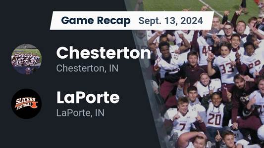 Football Recap: Chesterton Wins Going Away Against La Porte