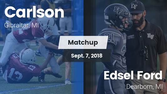 Football Game Recap: Edsel Ford vs. Carlson