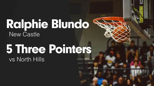 Ralphie Blundo Game Report: vs Mt. Lebanon