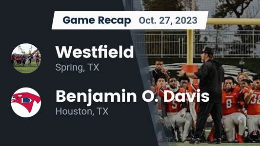 Football Game Recap: Benjamin Davis Falcons vs. Westfield Mustangs