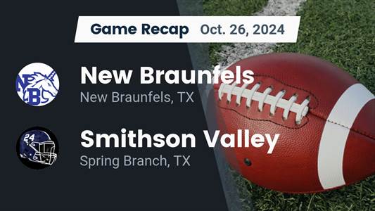 Football Recap: Smithson Valley Finds Playoff Glory Versus Flour Bluff