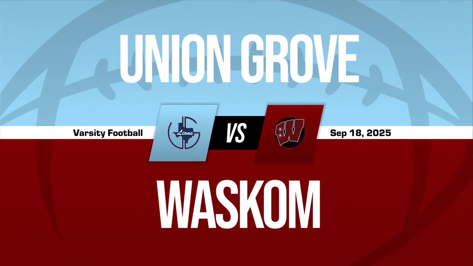 Football Recap: Waskom Piles Up the Points Against Ore City