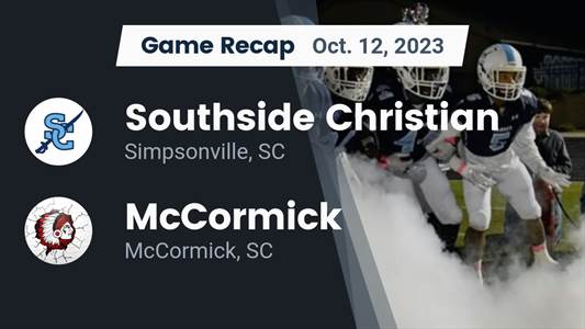 Football Game Recap: McCormick Chiefs vs. St. Joseph's Catholic Knights