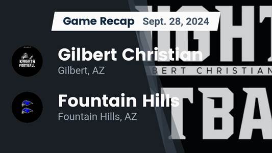 Football Recap: Gilbert Christian Triumphant Thanks to a Strong Effort ...