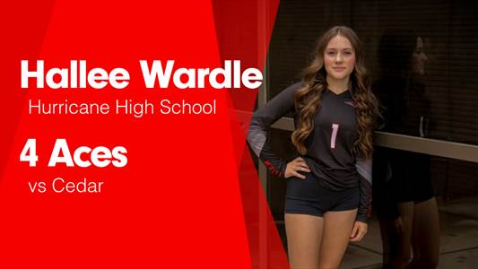 Hallee Wardle Game Report: vs Pine View