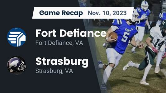 Football Game Recap: Fort Defiance Indians vs. Strasburg Rams