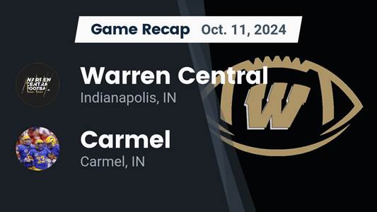 Football Recap: ARMONTE JACKSON and MADDEN BERIAULT Pace Warren Central ...