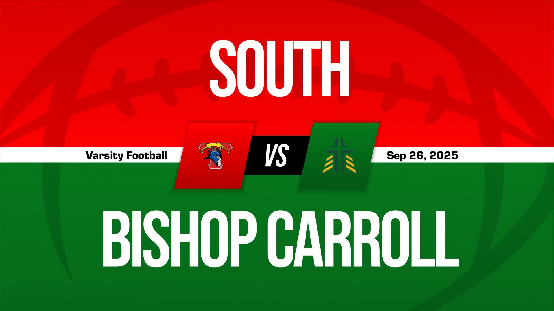 Football Game Preview: South Titans vs. North RedHawks