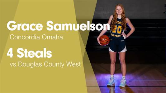 Grace Samuelson Game Report: @ Archbishop Bergan