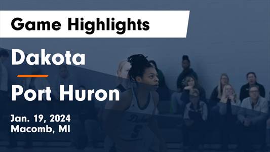 Basketball Game Preview: Dakota Cougars vs. Port Huron Red Hawks