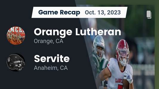 Football Game Recap: Mater Dei Monarchs vs. Orange Lutheran Lancers