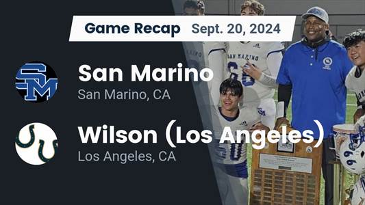 Football Game Preview: San Marino Titans vs. Centennial Apaches