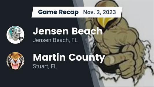Football Game Recap: Jensen Beach Falcons vs. Martin County Tigers