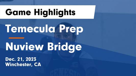 Basketball Recap: Nuview Bridge snaps three-game streak of wins at home
