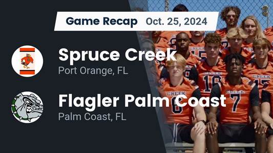Football Recap: Spruce Creek Comes Up Short Despite Jacob Lohman's ...