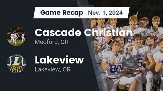 Football Recap: Cascade Christian Triumphant Thanks to a Strong Effort ...