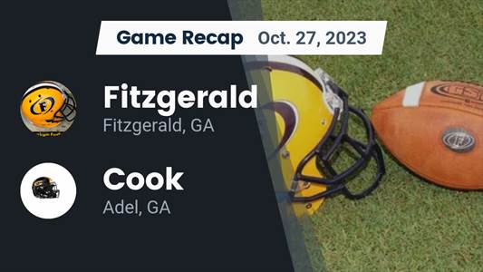 Football Game Recap: Fitzgerald Purple Hurricane vs. Cook Hornets