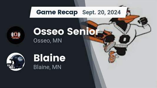 Football Recap: Blaine Triumphant Thanks to a Strong Effort from Zach ...