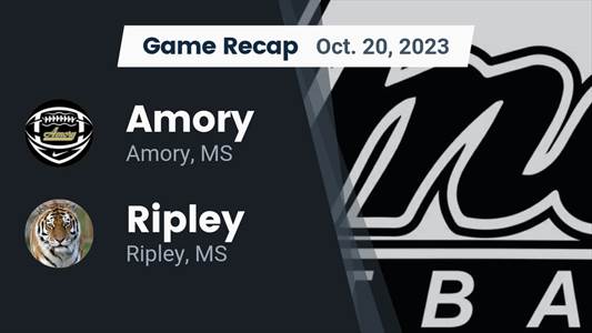 Football Game Recap: Amory Panthers vs. Ripley Tigers